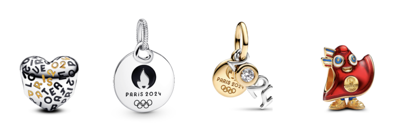 Collection Pandora inspirée des Jeux Olympiques de Paris 2024 ...