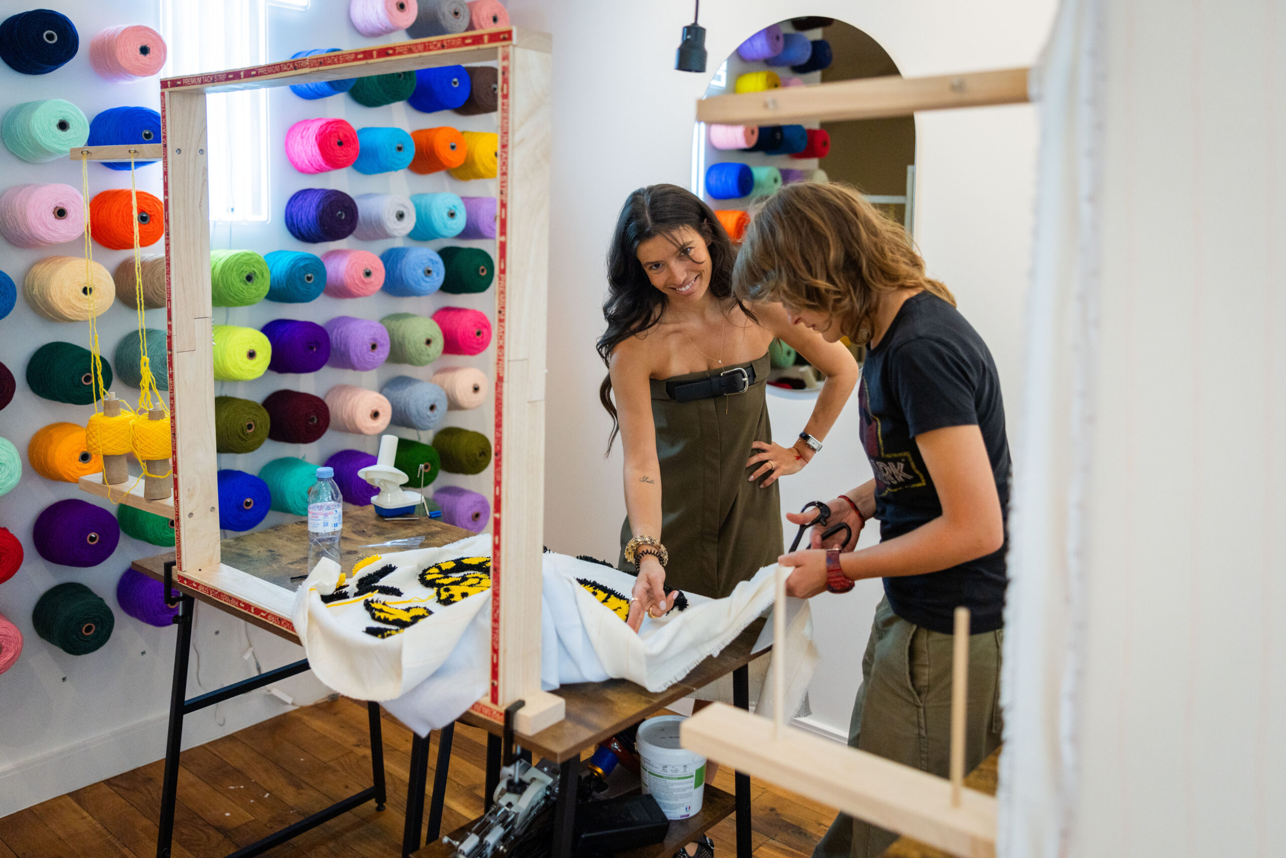 Tufting Studio : le premier atelier au pistolet à laine de Paris ...